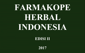 Farmakope Herbal Indonesia Edisi II Tahun 2017 | Direktorat Jenderal ...