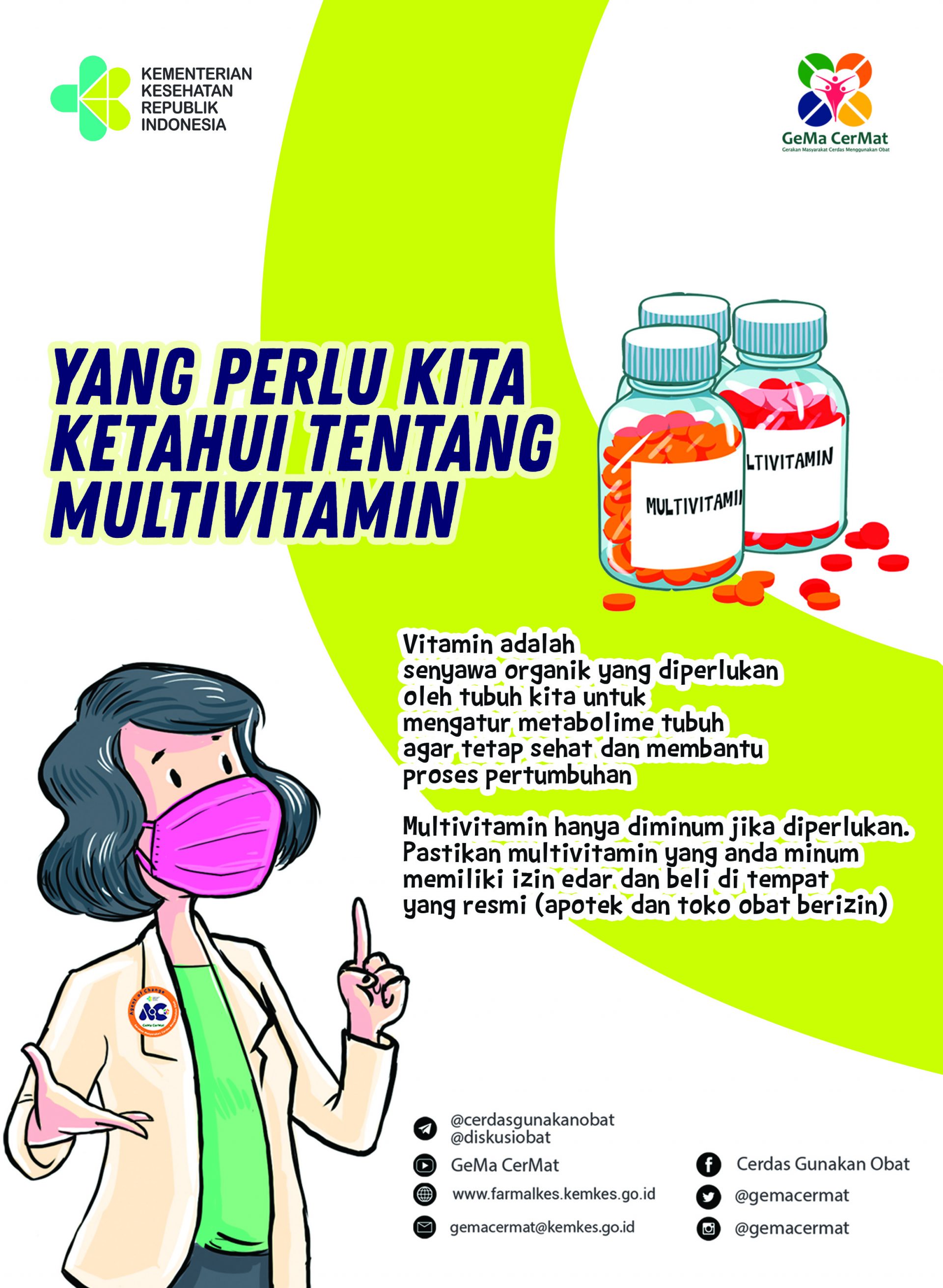 Yang Perlu Diketahui Tentang Multivitamin | Direktorat Jenderal Farmasi ...