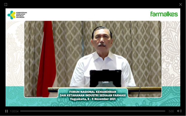 Forum Nasional Kemandirian Industri Sediaan Farmasi | Direktorat ...
