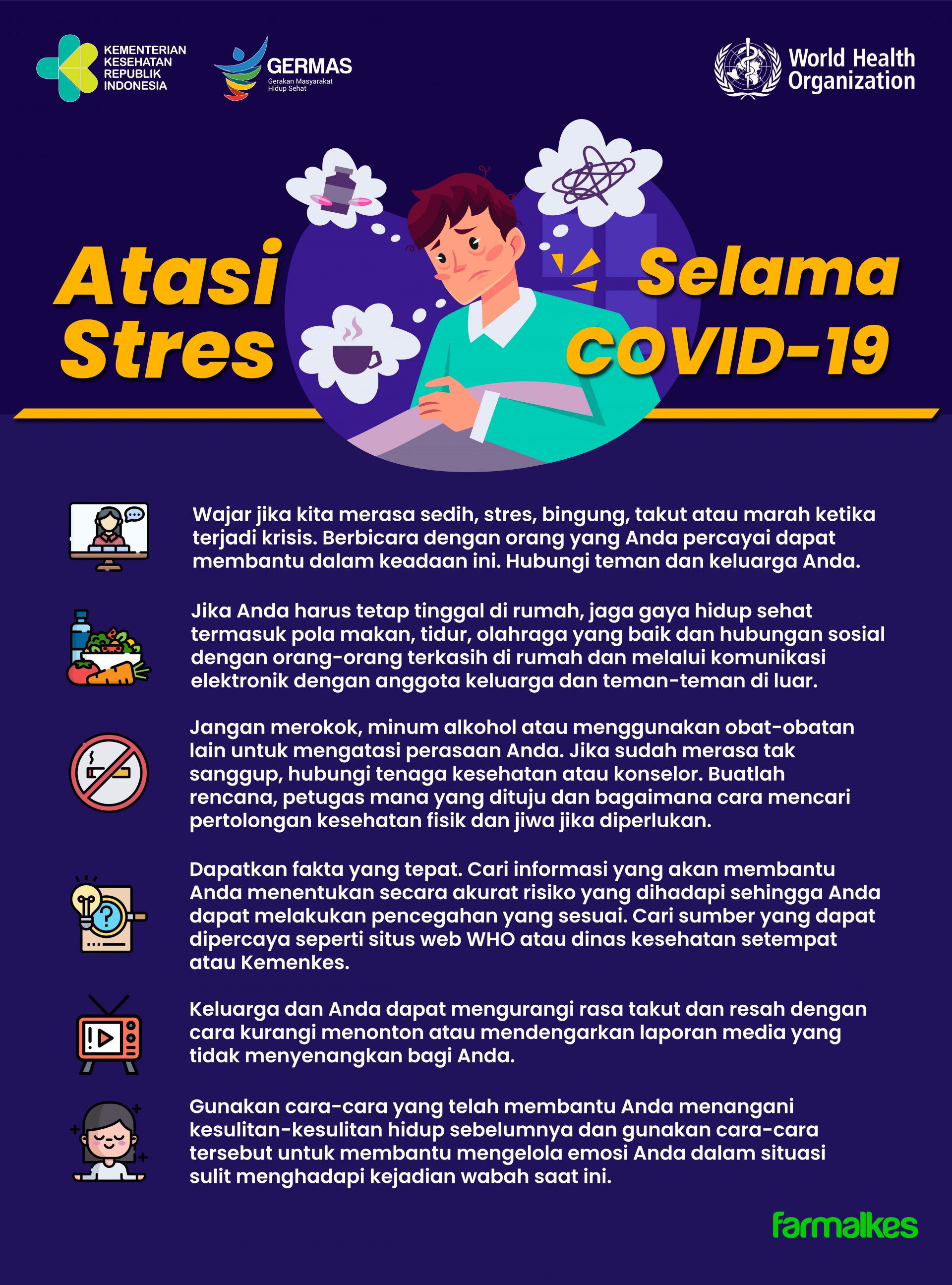 Atasi Stress Selama Pandemi | Direktorat Jenderal Farmasi dan Alat ...