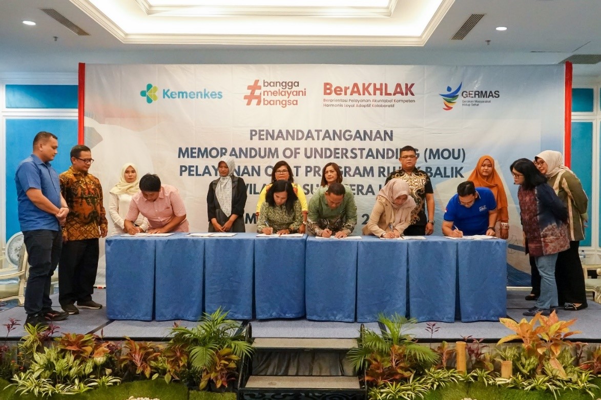 Penandatangan MoU Pelayanan Obat Program Rujuk Balik untuk Meningkatkan ...